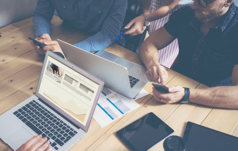 Coworkers Team Brainstorming Process Business Startup Online Markets ... Coworkers Team Brainstorming Process Business Startup Online Markets ...