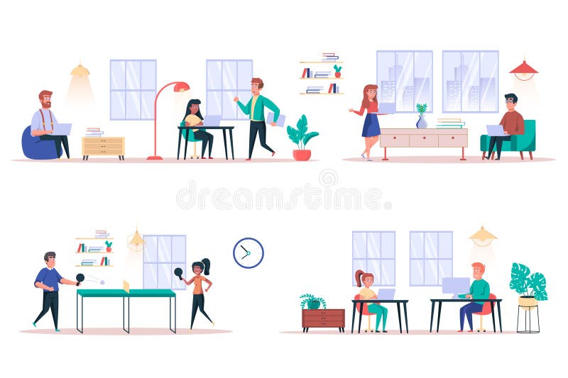 Table Tennis Center Banner Design Stock Illustrations – 6 Table Tennis ...