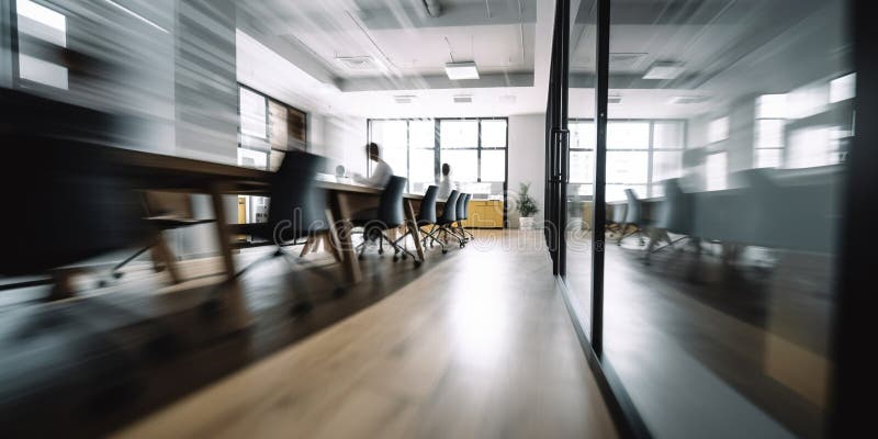 Coworking Space Office and Sharing Desk in Corporate Workspace, Created ...