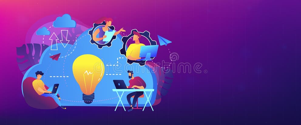 Cloud Collaboration Stock Illustrations – 14,094 Cloud Collaboration ...