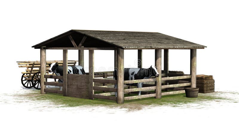 Barn Side View Stock Illustrations – 117 Barn Side View Stock ...