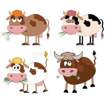 Four Cows Stock Illustrations – 91 Four Cows Stock Illustrations ...