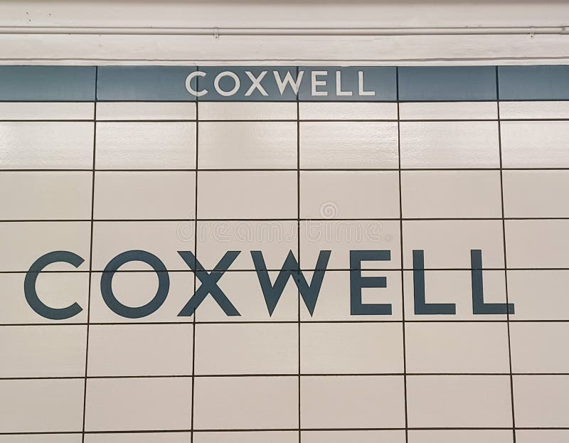 Coxwell Subway Station Interior View Editorial Photo - Image of transit ...