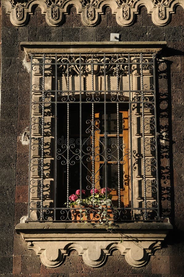Mexican Window frame stock photo. Image of miguel, colonial - 36695100