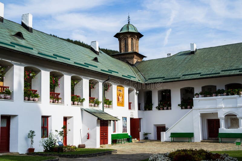 Cozia Monastery - Monastic Complex Stock Photo - Image of cozia ...