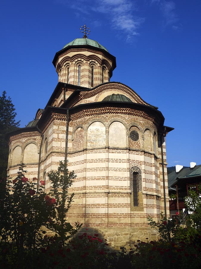 The Wall of Cozia Monastery Stock Photo - Image of ancient, historic ...
