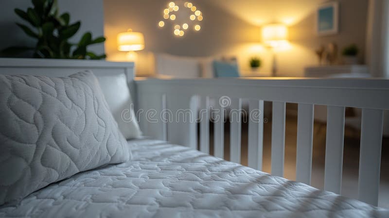 Cozy Baby Crib Softly Lit Nursery Stock Photos - Free & Royalty-Free ...