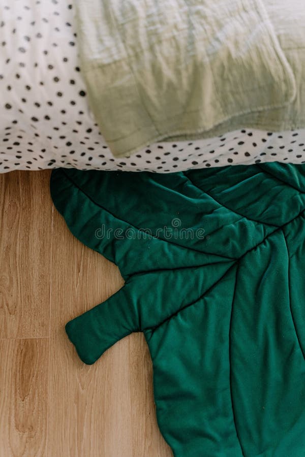 Cozy Bedroom with a Calm Green Color Palette and Wooden Accents Stock ... Cozy Bedroom with a Calm Green Color Palette and Wooden Accents Stock ...