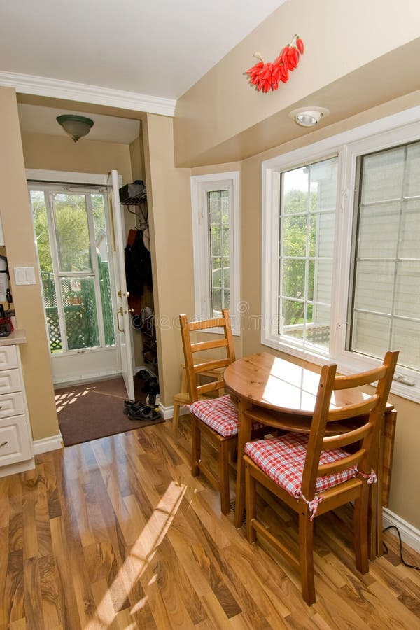 Cozy Breakfast Nook stock photo. Image of home, nook - 16041824