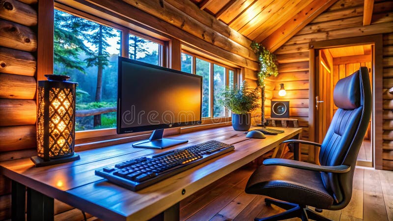 A Cozy Cabins Tech Haven Macro Photography Captures an Impressive Home ...