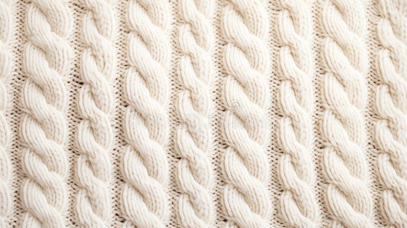 Cozy cable knit pattern stock illustration. Illustration of ...