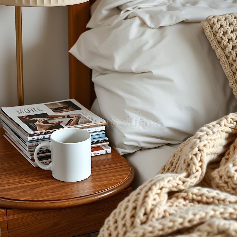 Cozy Cluttered Bedside Table Stock Illustrations – 7 Cozy Cluttered ...