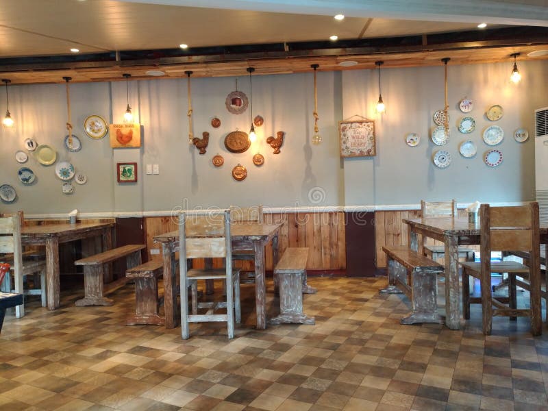 A cozy coffee shop editorial stock photo. Image of ceiling - 145549728