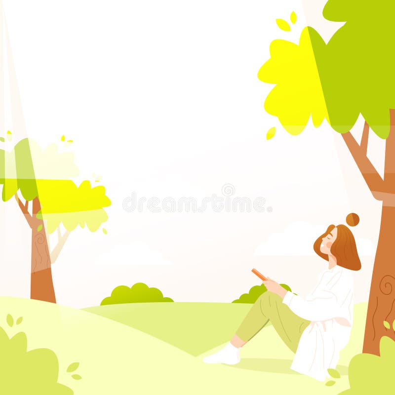 Sunshine Reading Book Stock Illustrations – 207 Sunshine Reading Book ...
