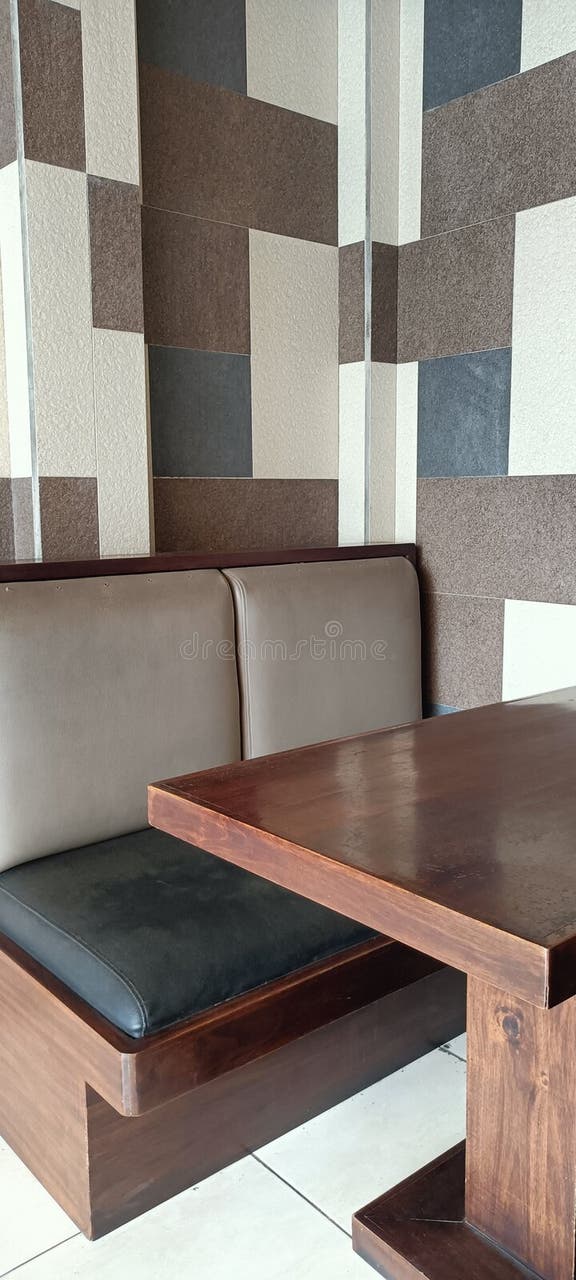 Cozy Corner: Geometry, Texture, and Tranquility Stock Image - Image of ...