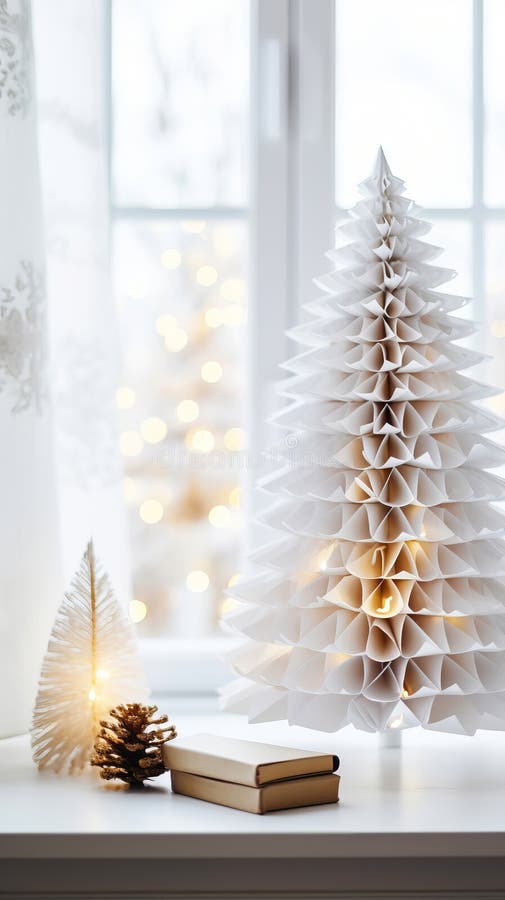 Cozy DIY Christmas Decor Made from Paper Christmas Tree. Christmas Zero ...