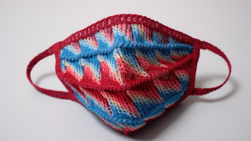 Cozy face mask texture stock illustration. Illustration of light ...