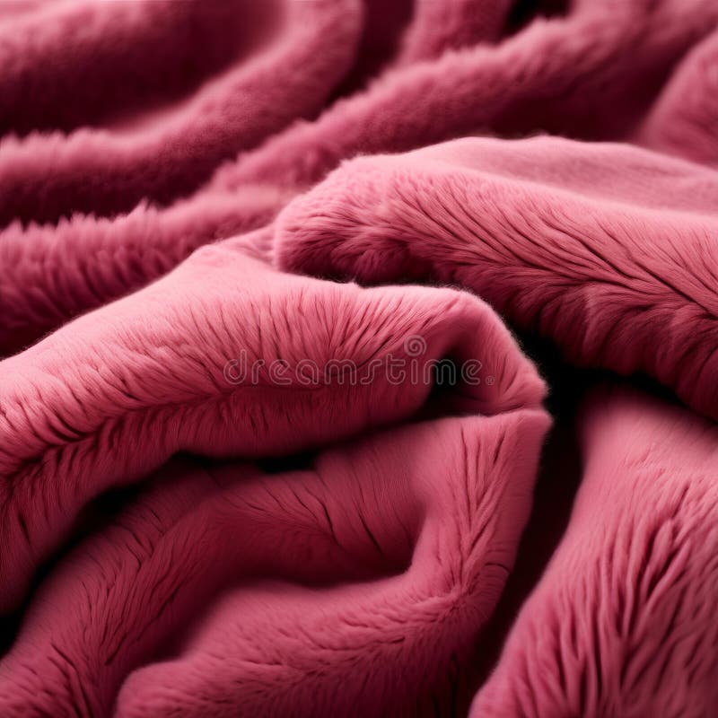 Cozy Fleece Surface a Soft and Cozy Surface with a Plush and Fl Stock ...