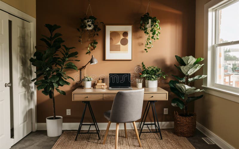 Generative-AI, Cozy Home Offices: Comfortable and Inviting Workspaces ...
