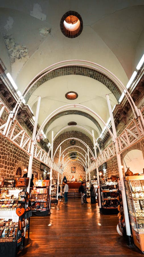 Cozy Interior of a Craft Shop in Cusco, Peru, Vertical Editorial Image ...