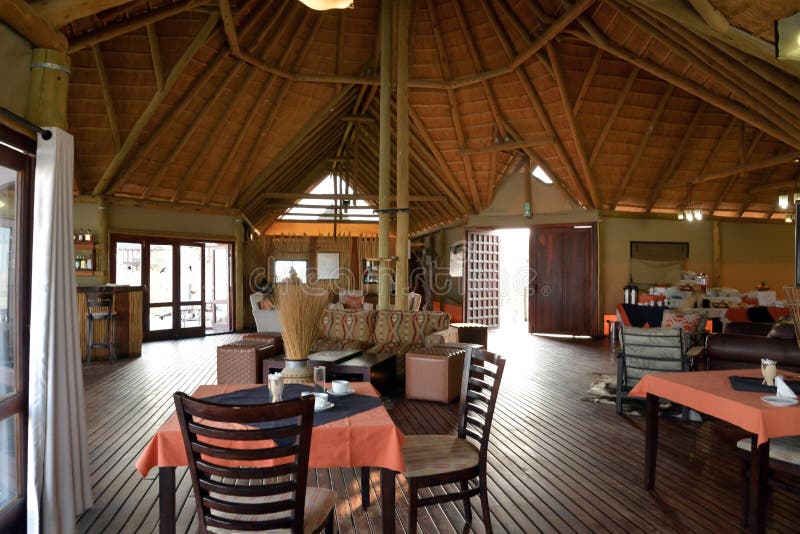 Cozy Interior and Decorations of an Empty Restaurant or Cafe with a ...