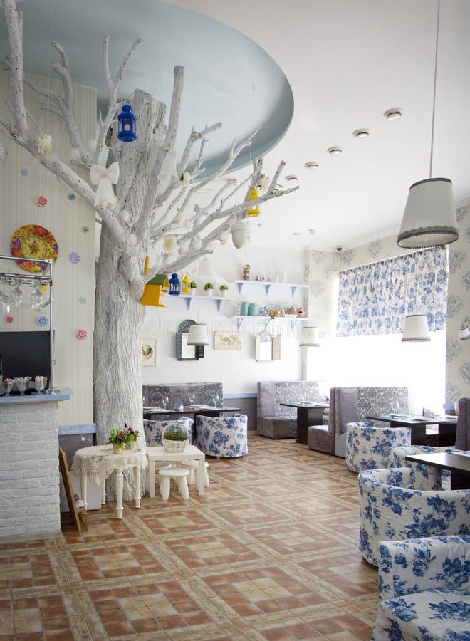 Cozy little cafe stock image. Image of place, hotel, indoors - 39587125