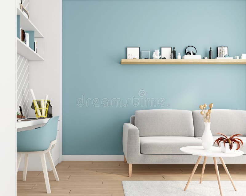 Cozy Minimalist Living Room with Scene Composition for Product ...