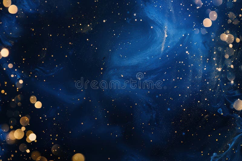 Cozy Navy Blue Background with Holiday-themed Stock Image - Image of ...