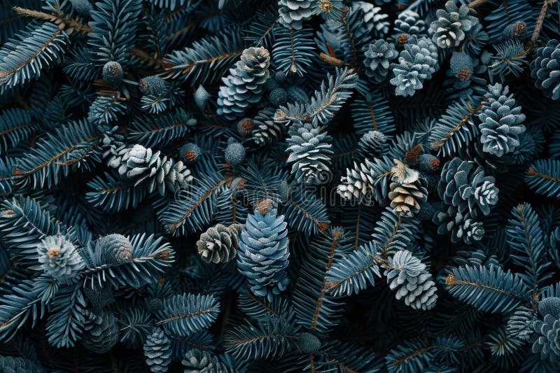 Cozy Navy Blue Background with Holiday-themed Stock Image - Image of ...