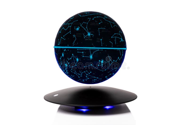 A Cozy Night Light in the Form of a Round Ball with Soft Multi-colored ...