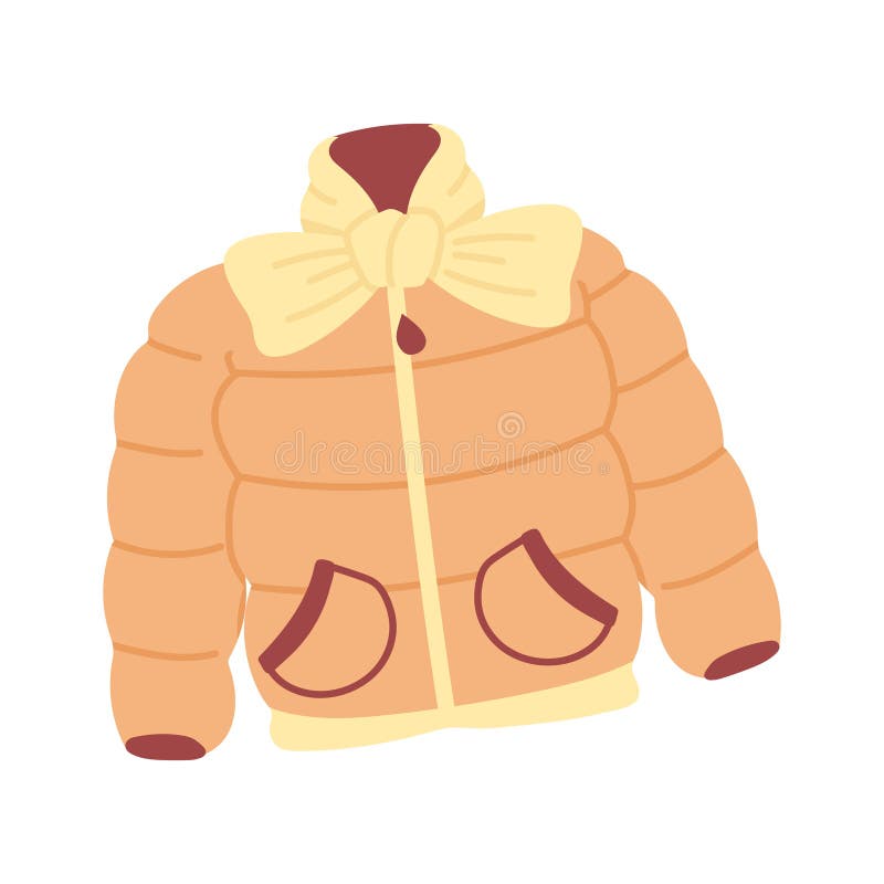 Cozy Puffer Jacket Vector Design in Modern Style Stock Vector ...