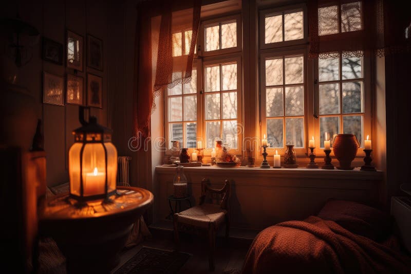 Glow Warm Window Stock Illustrations – 396 Glow Warm Window Stock ...