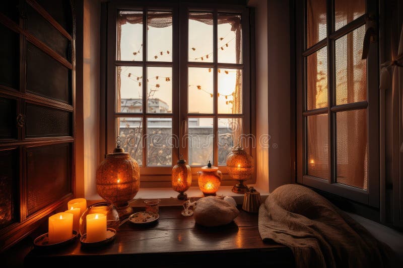 Glow Warm Window Stock Illustrations – 396 Glow Warm Window Stock ...