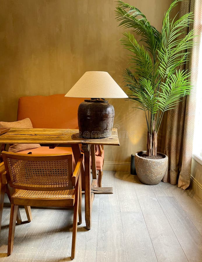 Cozy room stock image. Image of natural, cozy, table - 235970379