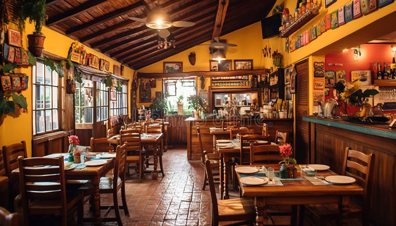 Cozy Rustic Pub with Modern Design, Serving Delicious Food and Drinks ...