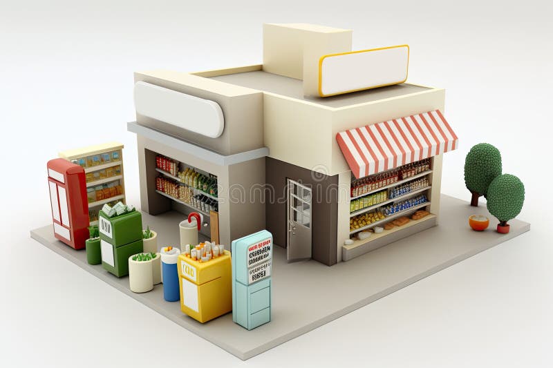 Mini Market Sign Stock Illustrations – 772 Mini Market Sign Stock ...