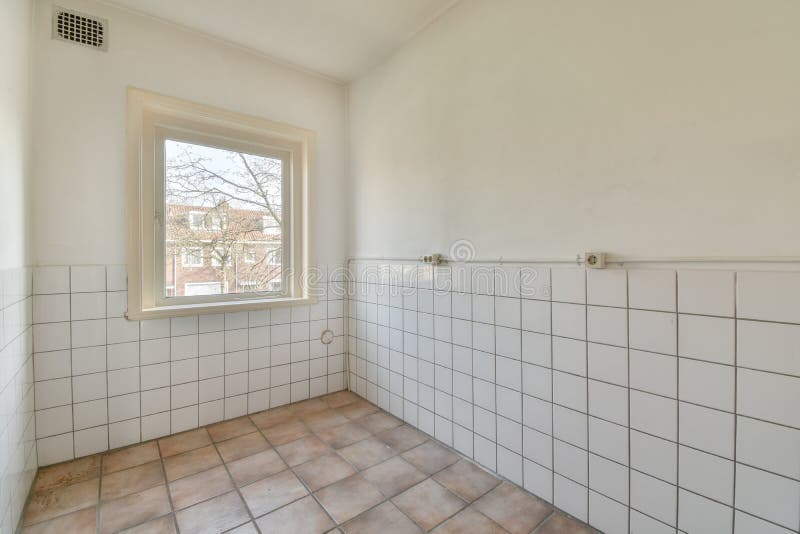 Spacious empty bathroom stock image. Image of indoor - 248013125