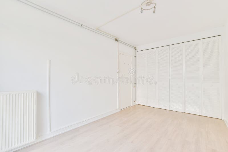 Spacious empty room stock image. Image of modern, house - 236190785