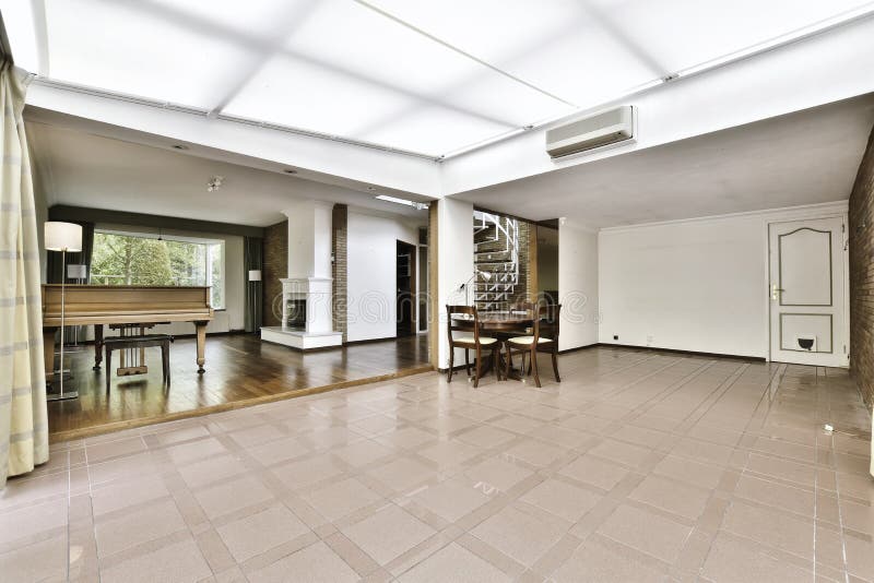 Cozy spacious room stock image. Image of elegance, luxurious - 229595391