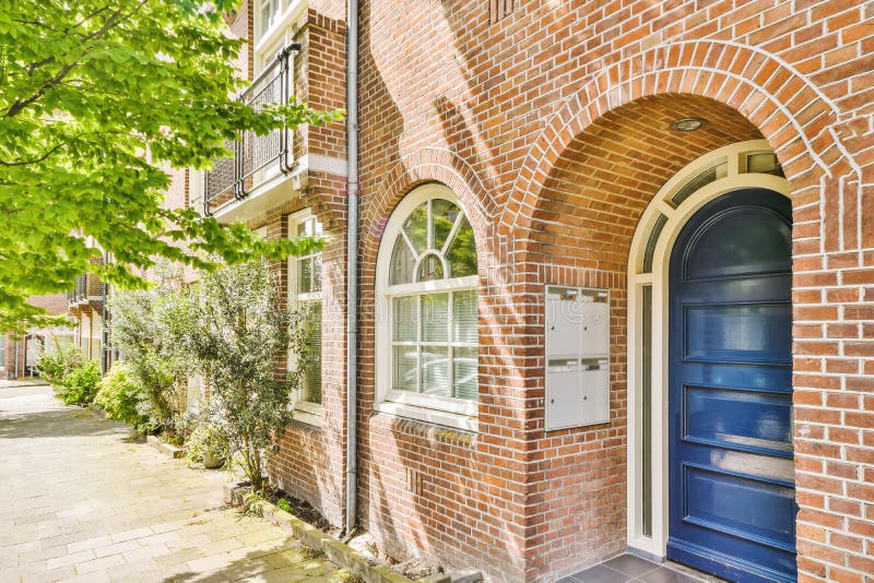 Cozy view of the house stock image. Image of architecture - 233642499