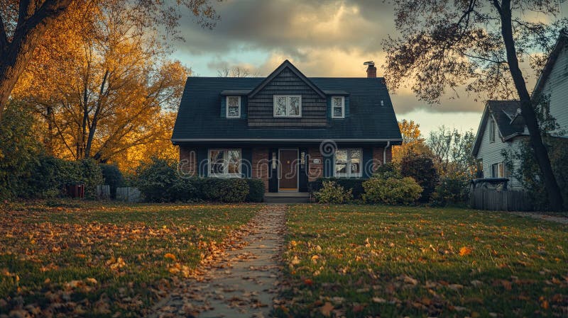 Cozy Vintage Home with Fall Colors, Peaceful Front Yard, and a ...