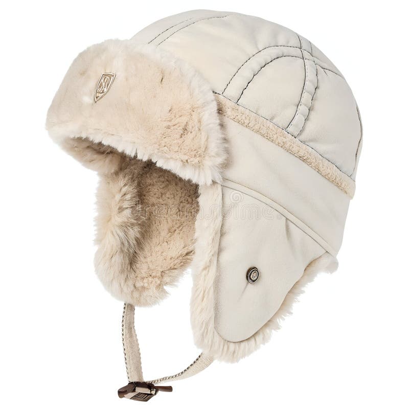 Cozy Winter Hat stock illustration. Illustration of white - 357558737