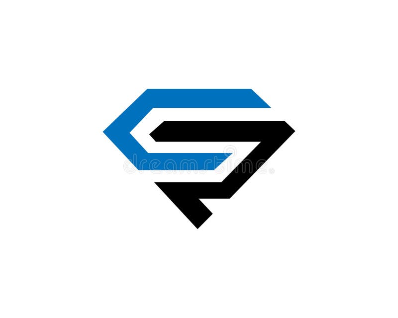 CP Logo and Icon Design Creative Stock Vector - Illustration of ...