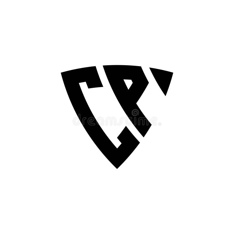 CP Logo Monogram Triangle Shield Style Stock Vector - Illustration of ... CP Logo Monogram Triangle Shield Style Stock Vector - Illustration of ...