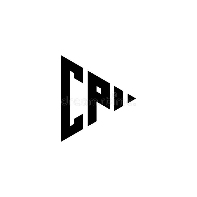 CP Logo Monogram Triangle Shape Play Button Stock Vector - Illustration ... CP Logo Monogram Triangle Shape Play Button Stock Vector - Illustration ...