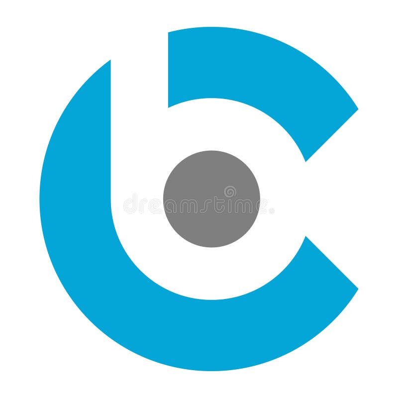 Cb bc logo icon template stock vector. Illustration of business - 316915963