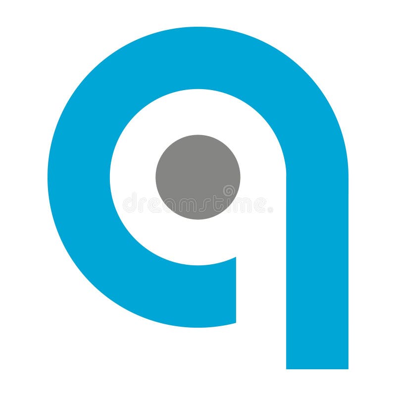 Qq q logo icon template stock vector. Illustration of font - 317036680