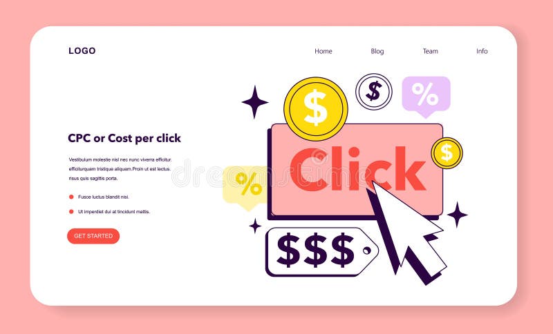 CPC or Cost Per Click KPI Type. Indicator To Measure Employee ... CPC or Cost Per Click KPI Type. Indicator To Measure Employee ...