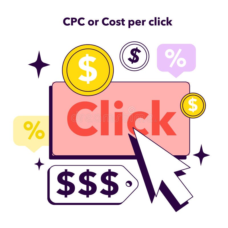 CPC or Cost Per Click KPI Type. Indicator To Measure Employee ... CPC or Cost Per Click KPI Type. Indicator To Measure Employee ...