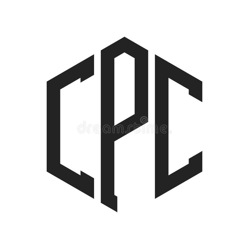 CPC Logo Design. Initial Letter CPC Monogram Logo Using Hexagon Shape ...